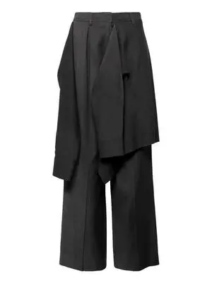 Goen.j Layered Shirt And Pants Set - Grey