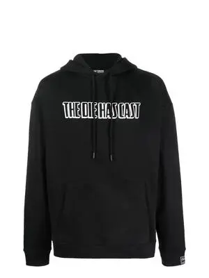 Raf Simons Text-print Hoodie - Black