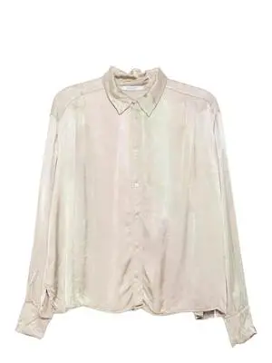 Transit Long-sleeve Satin Shirt - Neutrals