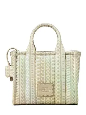 Marc Jacobs The Monogram Leather Crossbody Tote Bag - Neutrals
