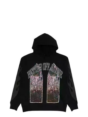 WHO DECIDES WAR X A Boogie Wit Da Hoodie Better Off Alone Hoodie - Black