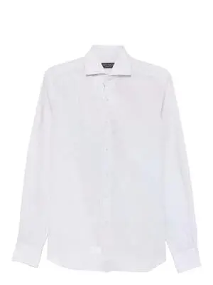 DELL'OGLIO Linen Shirt - Grey