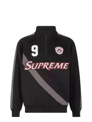 Supreme Logo-appliquéd Sweatshirt - Black