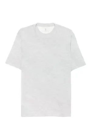 Brunello Cucinelli Crew-neck T-shirt - Grey