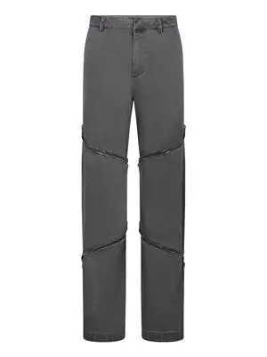HELIOT EMIL Phyllotaxis Trousers - Grey