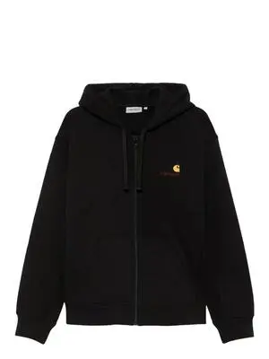 Carhartt Work In Progress American Script Hoodie - Black