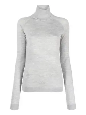 ARMARIUM Roll-neck Fine-knit Jumper - Grey