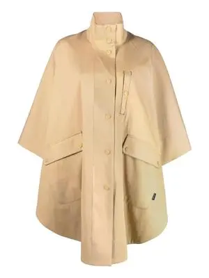 See By Chloé High-neck Half-sleeved Parka - Neutrals