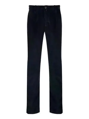 Jacob Cohen Slim-fit Corduroy Trousers - Blue