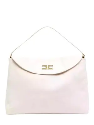 Elisabetta Franchi Large Souple Shoulder Bag - Neutrals