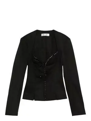 LUDOVIC DE SAINT SERNIN Rebecca Jacket - Black