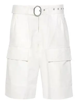 JIL SANDER Water-repellent Cargo Shorts - Neutrals