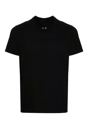 Rick Owens Short Level Cotton T-shirt - Black