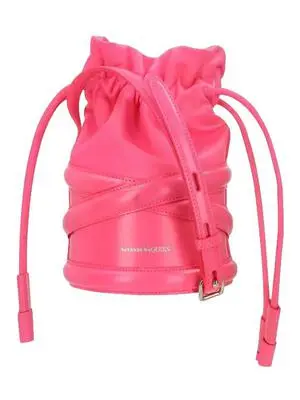 Alexander McQueen The Soft Curve Bucket Bag - Pink