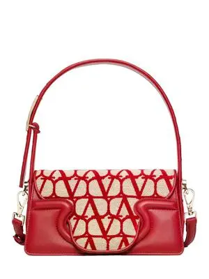 Valentino Garavani La Petit Deuxième Toile Iconographe Shoulder Bag - Red