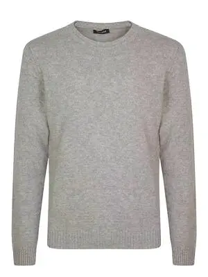 CENERE GB Crew-neck Jumper - Grey