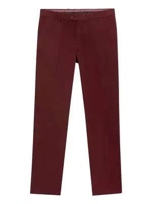 Brooks Brothers Slim-cut Cotton Chinos - Red