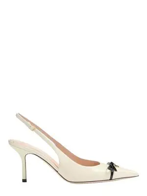 Valentino Garavani Bepointy Slingback Pumps - White