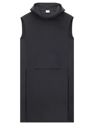 COURREGES Cocoon Hooded Midi Dress - Black