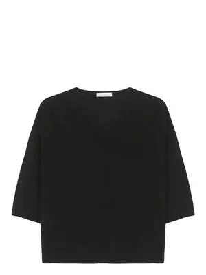 ZANONE Fine-knit Top - Black