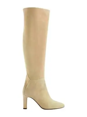Alexandre Vauthier 100mm Panelled Knee-high Boots - Neutrals