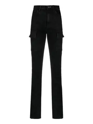 3x1 Cargo-pocket Straight-leg Jeans - Black