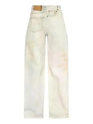 MAISON MARGIELA Distressed Wide-Leg Jeans