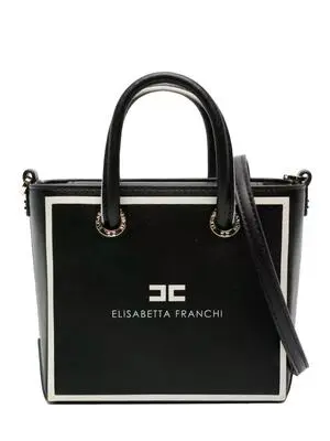 ELISABETTA FRANCHI 24/7 Logo-Print Mini Tote Bag