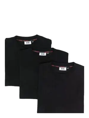 Gcds Solid Colour T-shirt - Black