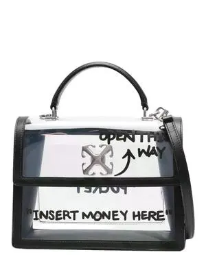 Off-White Jitney 2.8 Transparent Tote Bag - Neutrals