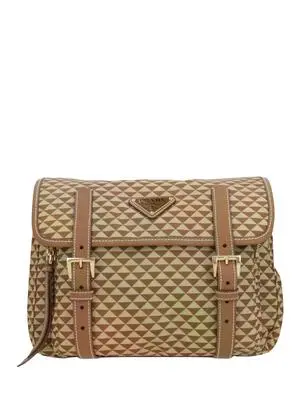 Prada Re-nylon Cross Body Bag - Neutrals