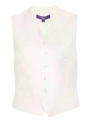 Ralph Lauren Logo-jacquard Vest - Neutrals