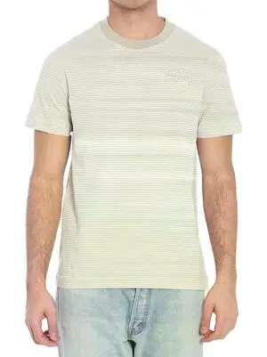 Burberry Striped T-shirt - Neutrals