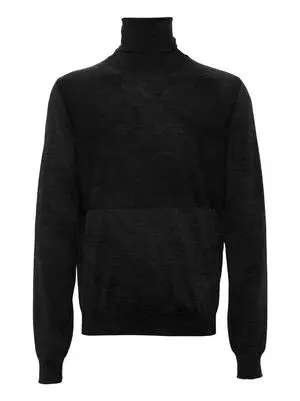 JIL SANDER Merino Wool Jumper - Grey