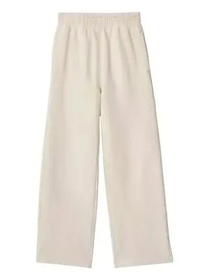 Burberry Logo-embroidered Cotton Track Pants - Neutrals