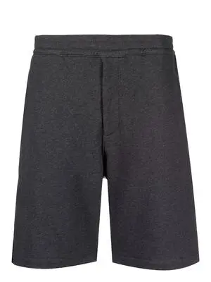 Alexander McQueen Stripe-detail Track Shorts - Grey