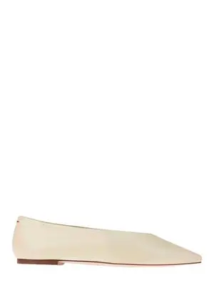 AeydĒ Pointed-toe Ballerina Flats - Neutrals