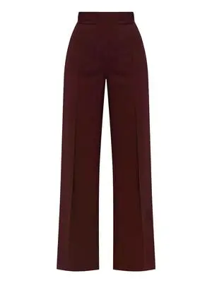 Victoria Beckham Alina Palazzo Pants - Red