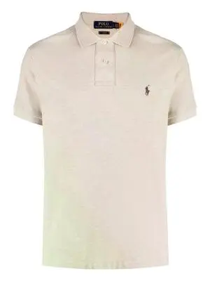 Polo Ralph Lauren Logo-embellished Polo Shirt - Neutrals