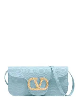 Valentino Garavani Locò Clutch - Blue