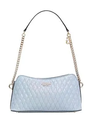 Guess Betula Quilted Shoulder Bag - Blue
