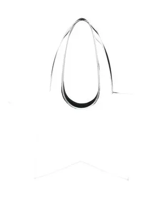 Coperni Mini Star Tote Bag - Silver