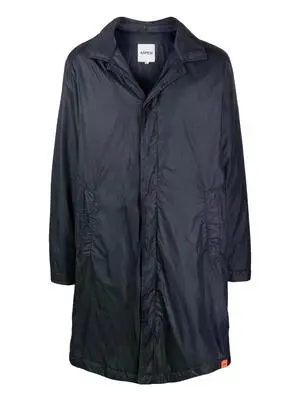 Aspesi Hooded Parka Coat - Blue