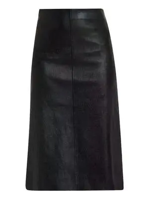 BRUNELLO CUCINELLI Leather Pencil Skirt