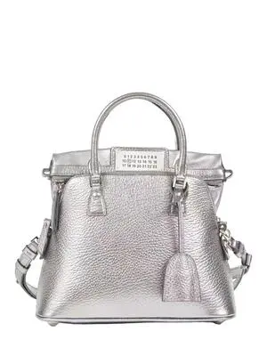 MAISON MARGIELA 5ac Classique Tote Bag - Silver