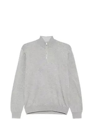 Paul & Shark Mélange-Effect Sweatshirt Grey