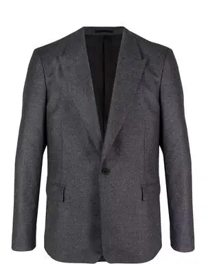 THE ROW Peak Lapels Single-breasted Blazer - Grey