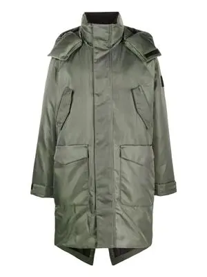 Calvin Klein Hooded Puffer Parka - Green