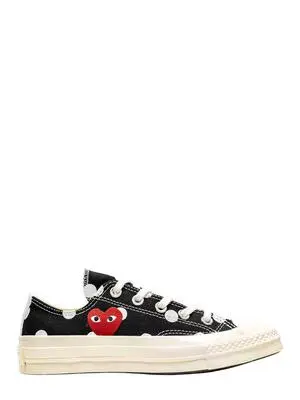 CONVERSE Comme Des Garçons Play Chuck 70 Ox Polka Dot Sneakers - Black