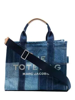 Marc Jacobs Medium Denim Patchwork Tote Bag - Blue